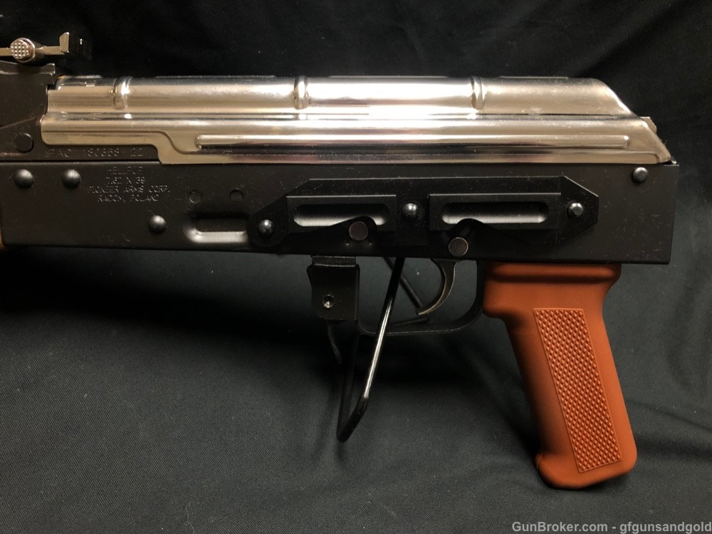 Pioneer Arms Hell Pup, Custom Nickel Plated Accents, Ak-47 7.62x39 For ...