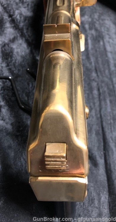 Custom 24kt Gold Century Arms Micro Draco Pistol 7.62x39mm 6.25" 7 ...