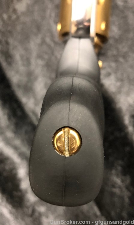 CUSTOM 2 TONE, 24KT GOLD/NICKEL COLT KING COBRA, MOD D, 357, 2IN BARREL ...
