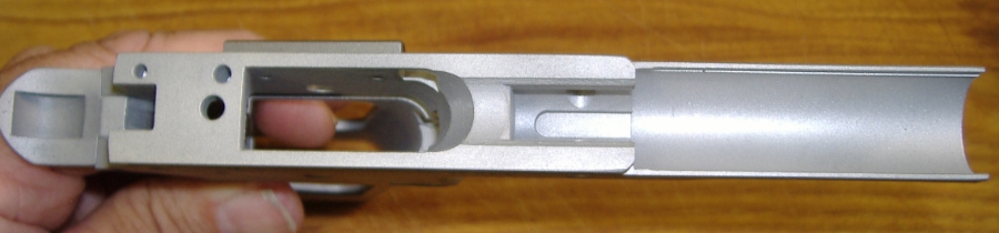 Caspian 1911 Aluminum Frame With Grip Safety For Sale at GunAuction.com ...