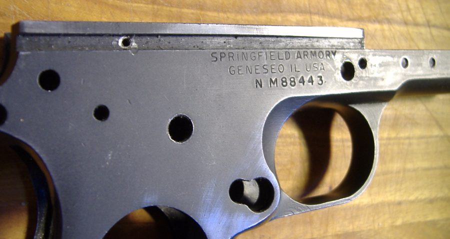 Springfield Armory 1911 Government Customized Frame. .45 Acp For Sale ...