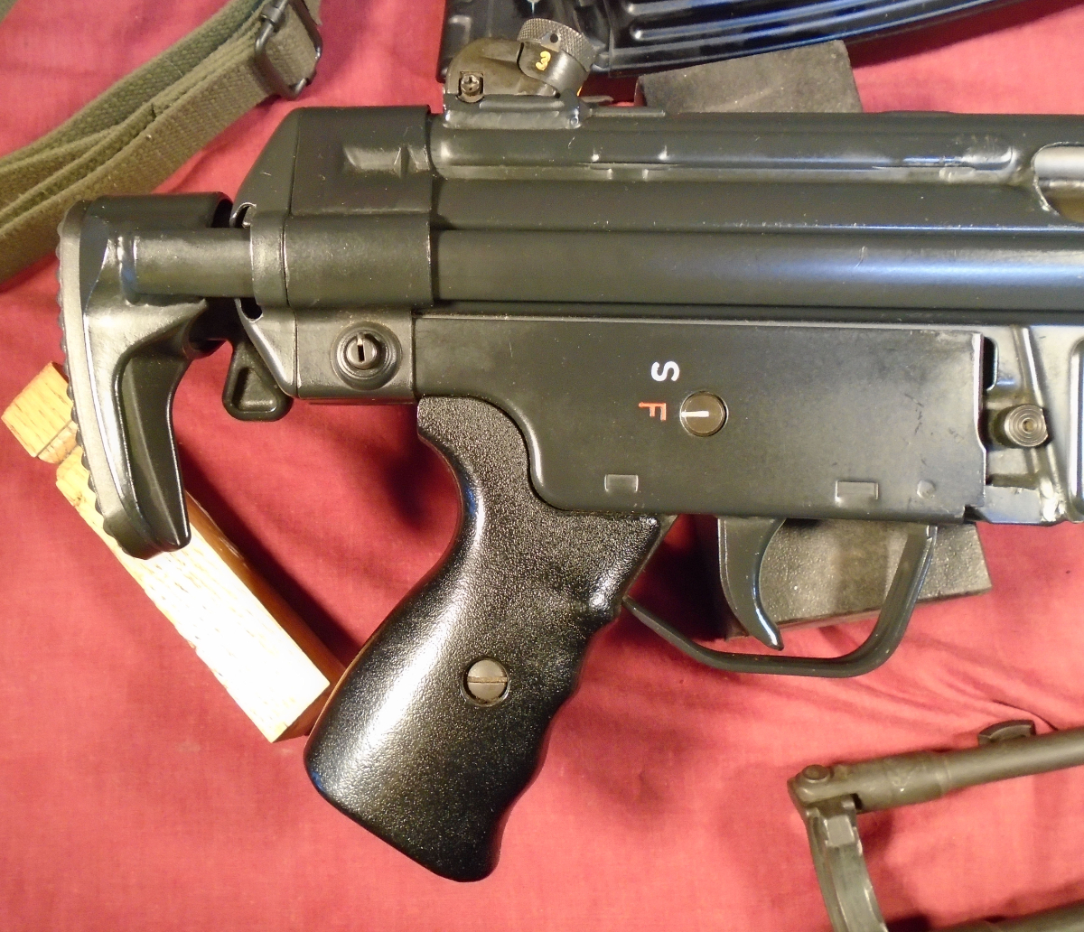 Heckler & Koch Hk 93 A3 223 Collapsible Stock With Bi-Pod And 2 Mags ...