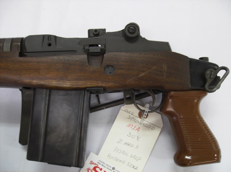 Springfield Armory (Geneseo, Il) Springfield M1a 308 Folding Stock ...