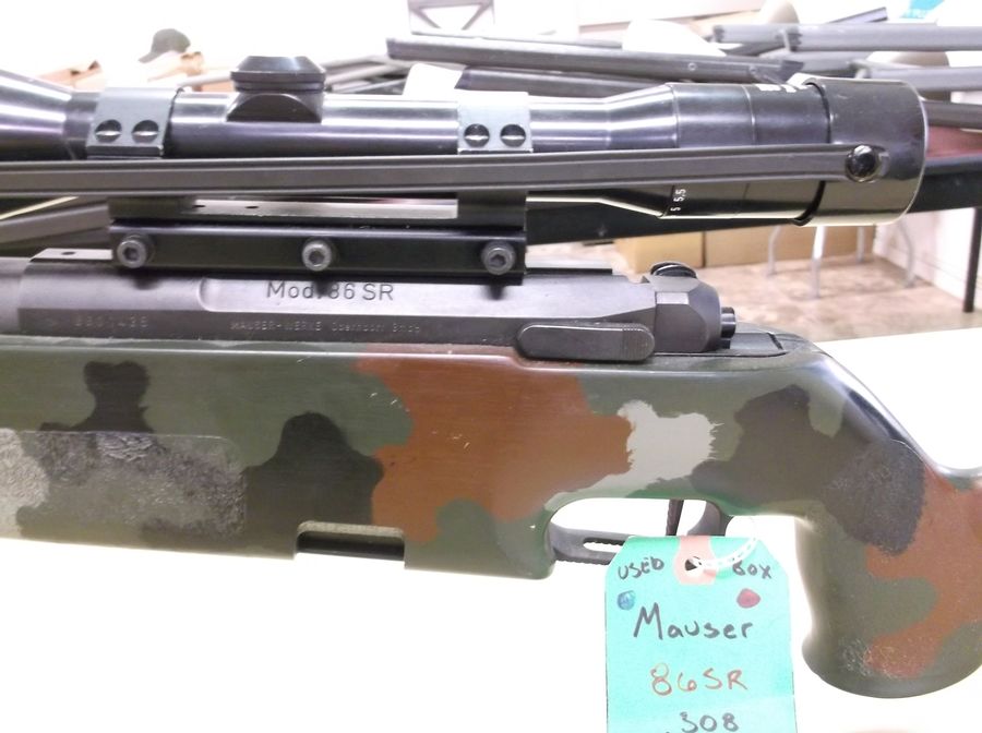 Mauser 86 Sr W/Zeiss Diavari Scope (B5432-16) .308 Win. For Sale at GunAuction.com - 14477966