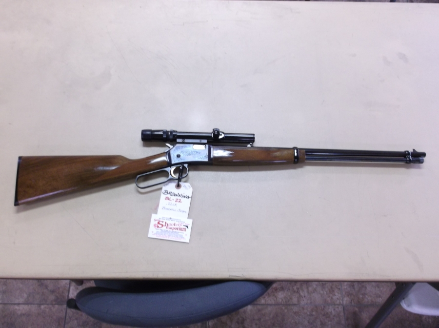 Browning Arms Co. Model Bl-22 W/Bushnell 3x-7x Custom .22 (B7854-17 ...