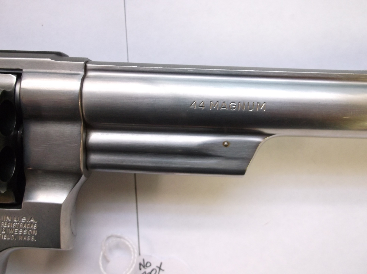 Smith & Wesson Model 629-1 Stainless With 6" Barrel 6-Shot Adjustable ...