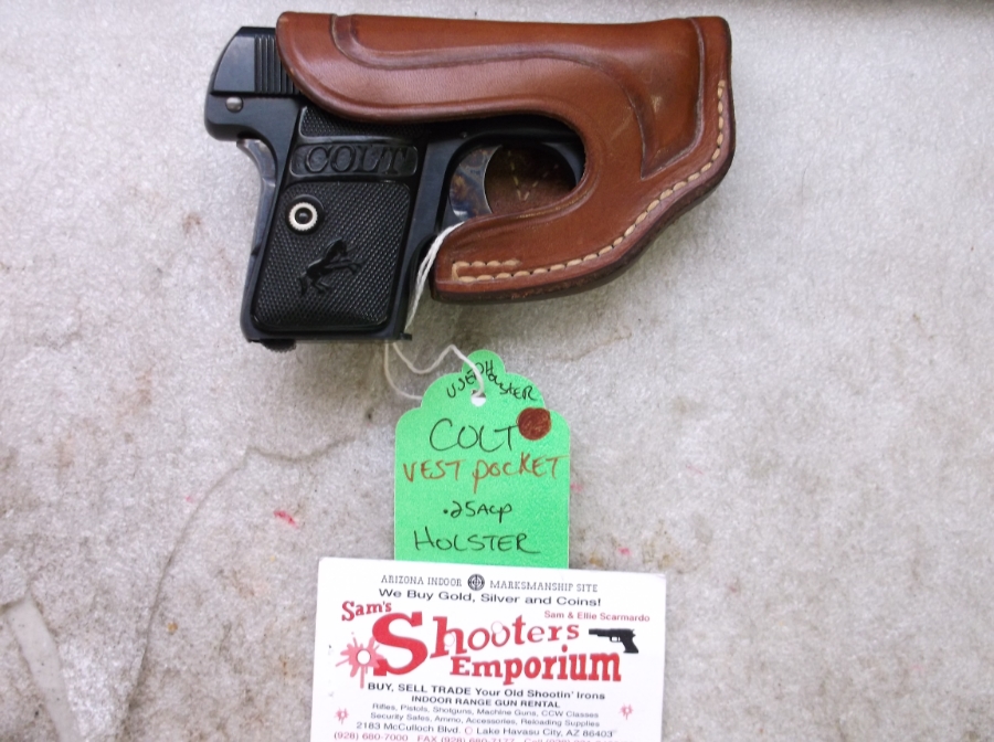 Colts Patents Arms Manufacturing Company Model 1905 Vest Pocket Case ...