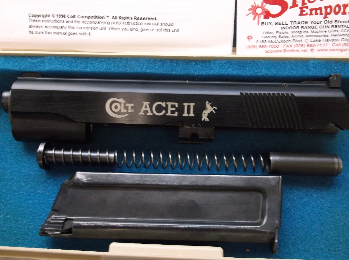 Pictures: Colt ACE II Competition TM .22 Caliber Conversion Unit for 80 ...