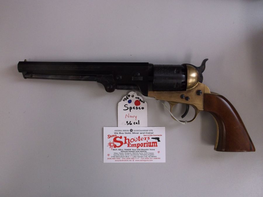 .36 Cal Navy Model Made In Italy (B5840-16) .36 Caliber Ball For Sale ...