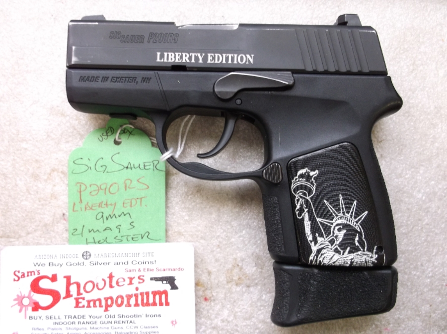 Sig Sauer Model P290rs Liberty Edition 2mags (B7985-17) 9mm Luger For ...