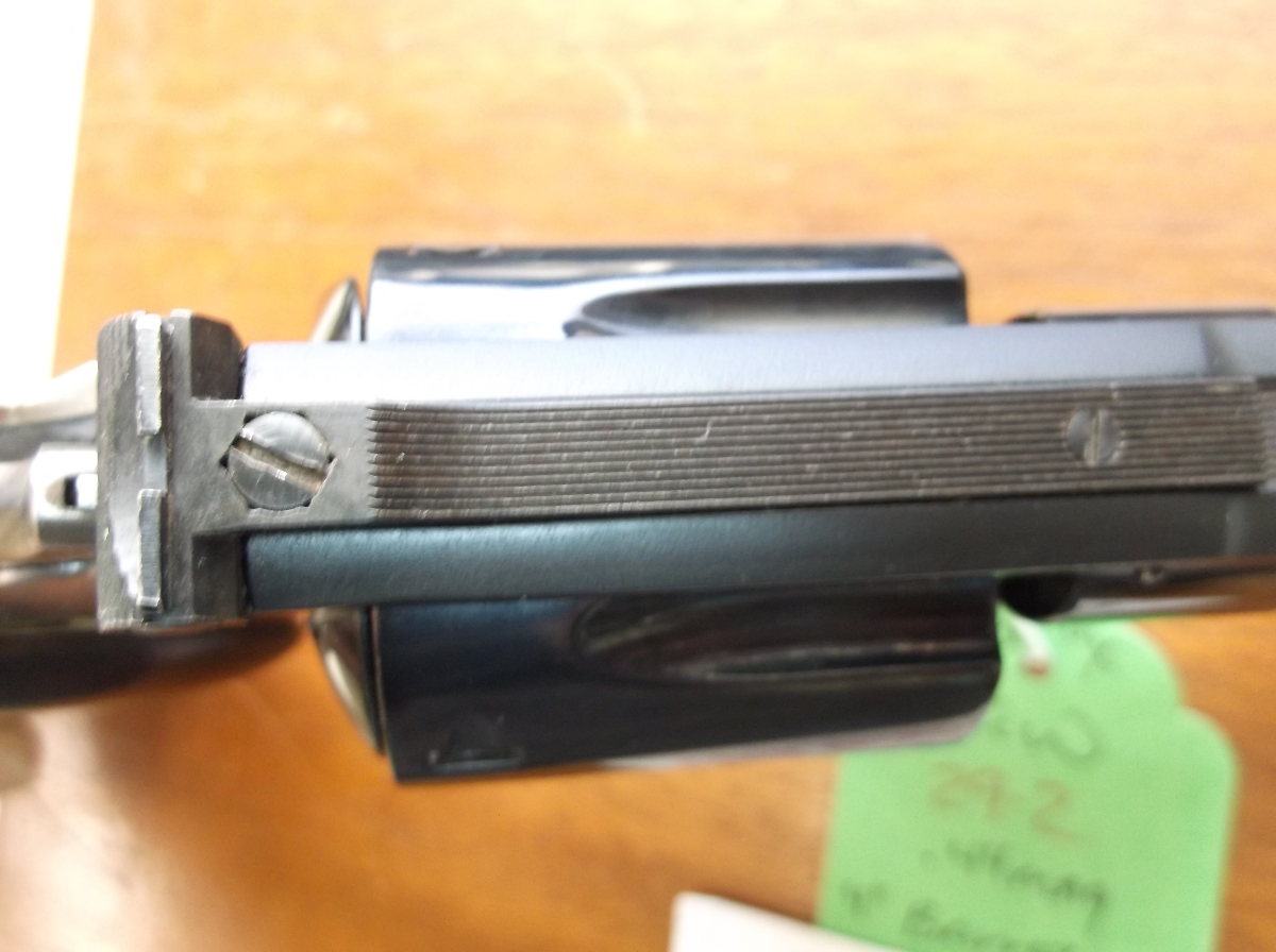 Smith & Wesson Model 29-2 In 4" Barrel Adjustable Rear Sight With White ...