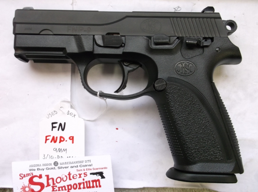 FNH USA Model FNP-9 Comes with 3 Ten Round Magazines (B8144-17)