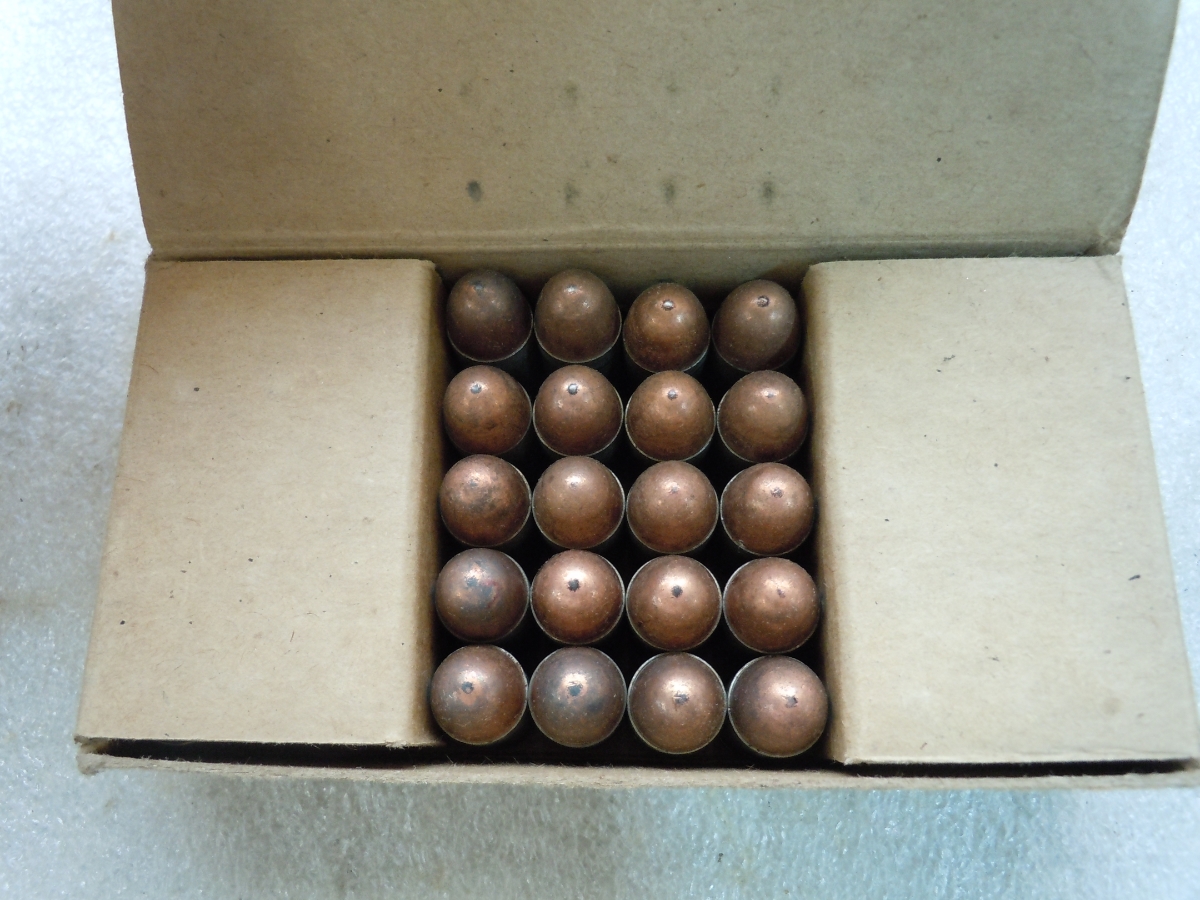 World War Ii Vintage .45 M1911 Bullets Stamped 1943 And Box Repack E.C ...