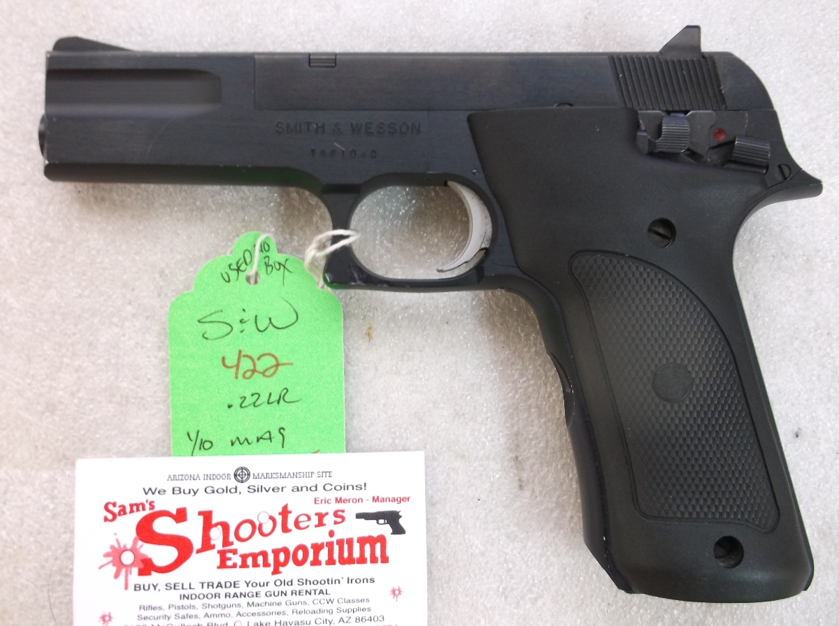 Smith & Wesson Model 422 4.5 In. Barrel Black Field (Sold) (Sold) (Sold ...