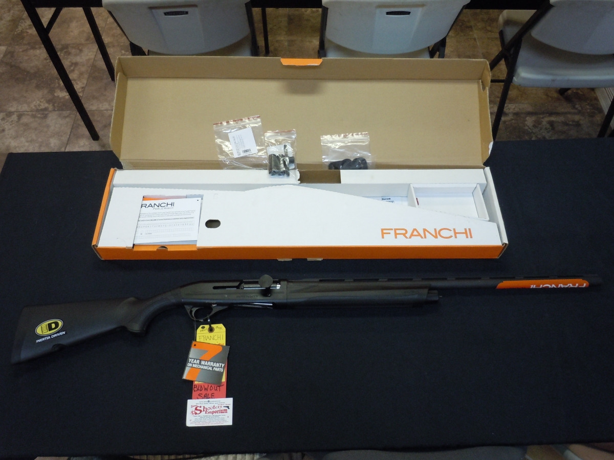 Franchi Model Intensity Black 28" Barrel 3 Chokes & Choke Tool Inertia ...
