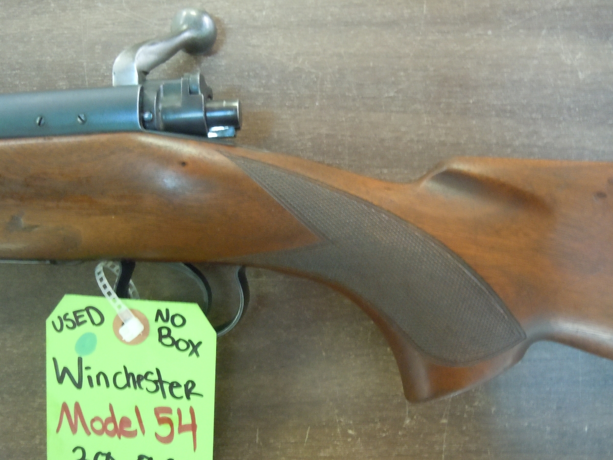 Pictures: Winchester Repeating Arms Company Model 54 with leather sling ...