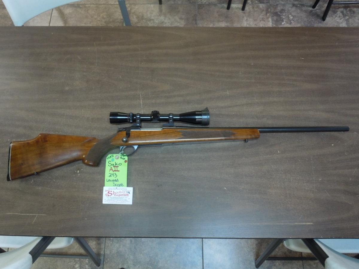 Sako Model A Ii Leupold 3 X 9 Vari X Ii Scope 23 1/2" Barrel (B9544-19 ...
