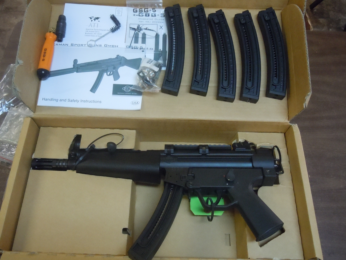 German Sport Gun Gmbh Model Gsg-5p Original Box, Six 22 Round (Sold ...