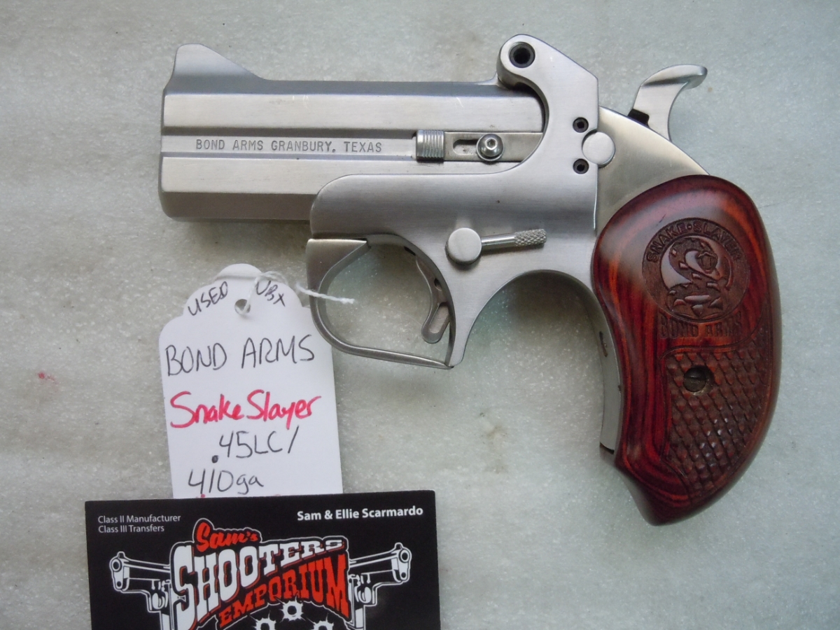 Bond Arms Model Snake Slayer, Stainless 3" (Sold) (Sold) (Sold) (Sold ...