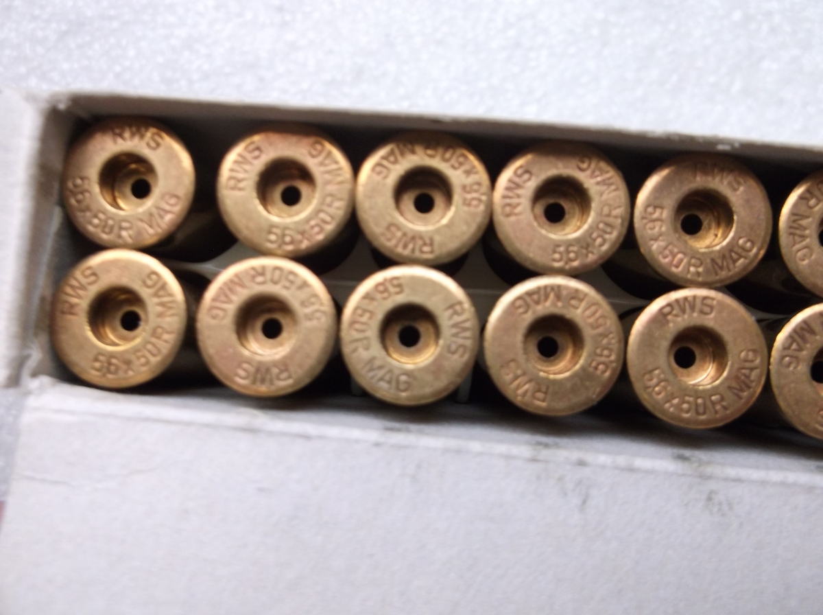 Ruger RWS 5.6 X 50R Magnum New Unprimered Brass Casings Ready for ...