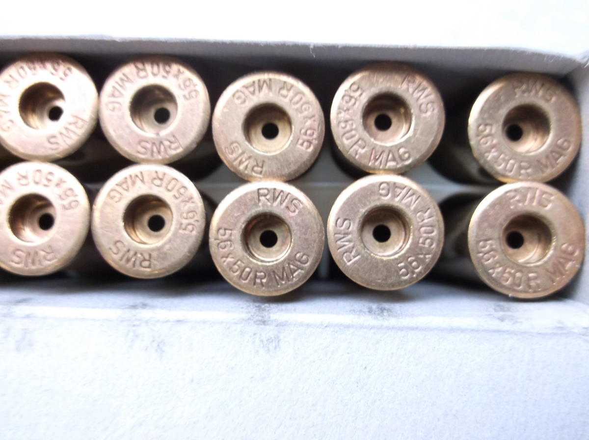 Ruger RWS 5.6 X 50R Magnum New Unprimered Brass Casings Ready for ...