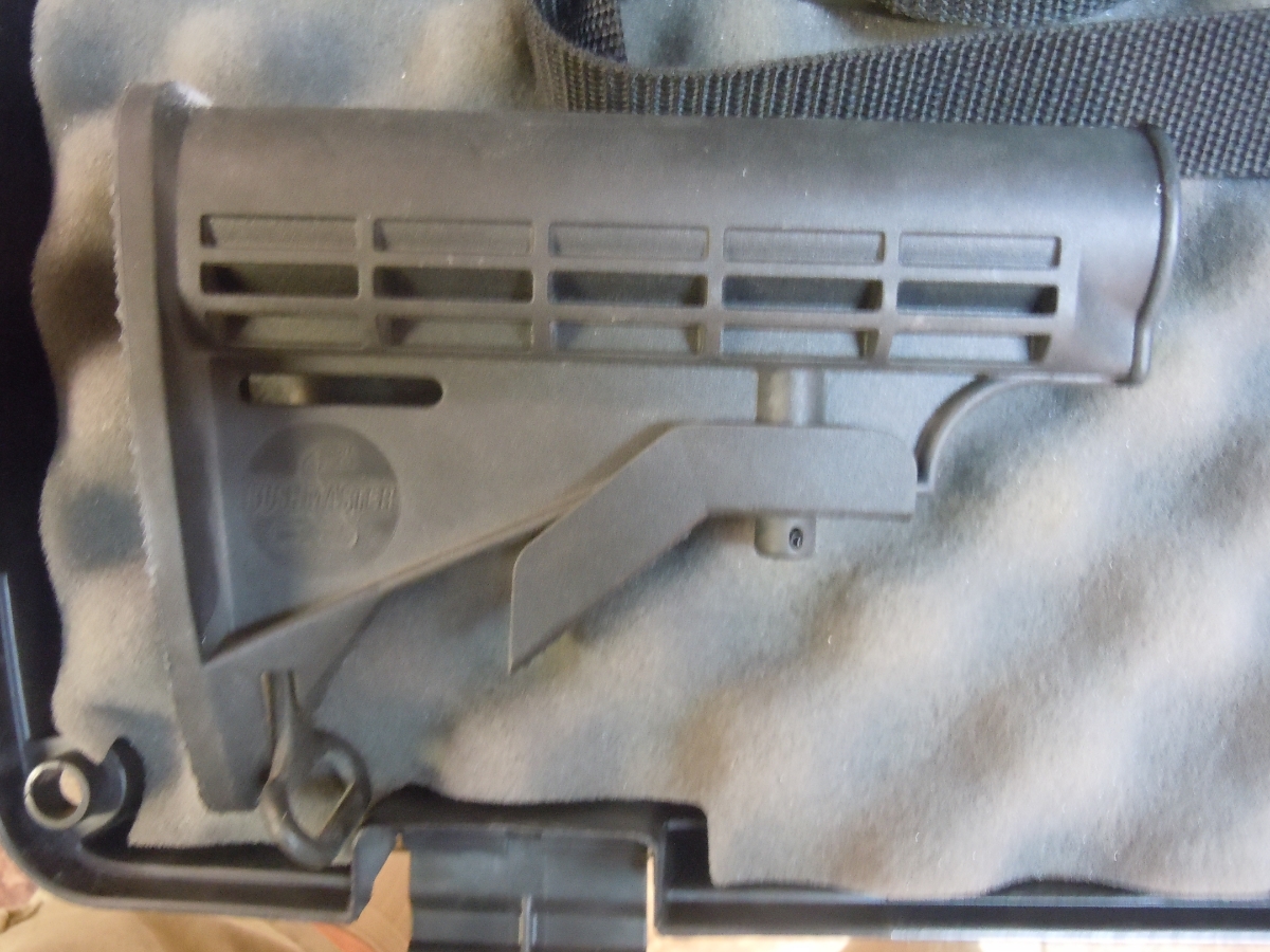 Bushmaster Model XM15-E2S GL-Shock 5 position butt stock W adjustable ...