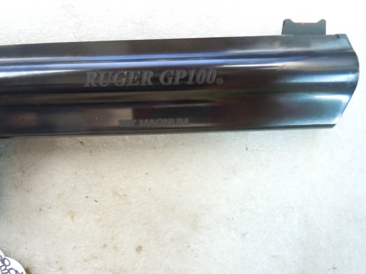 Ruger Gp 100 Adjustable Rear Sight With White Outline, Front Hi-Viz Red ...