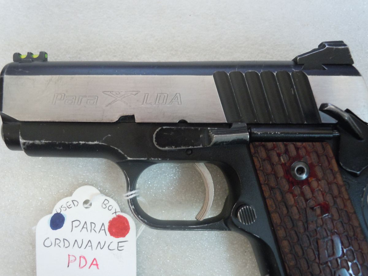 Para Ordnance Model Lda Pda Match 9mm Lock, Safety, Instruction Manual ...