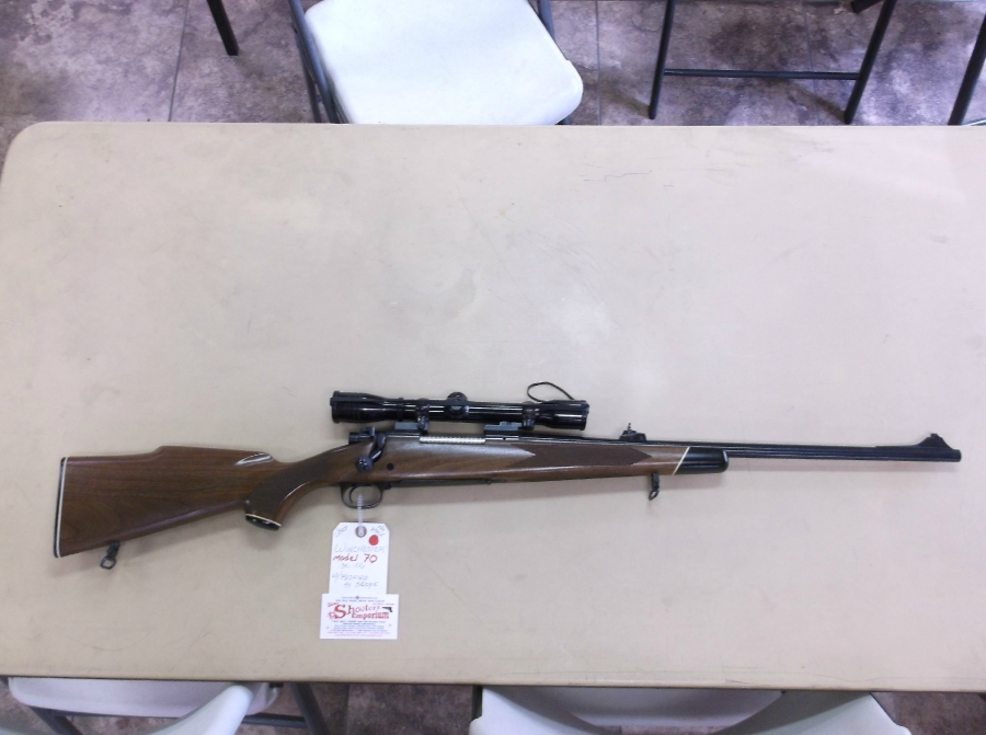 Winchester Model 70 W/Redfield Tv 4x Scope (B7522-17)(Sold)(Sold)(Sold ...
