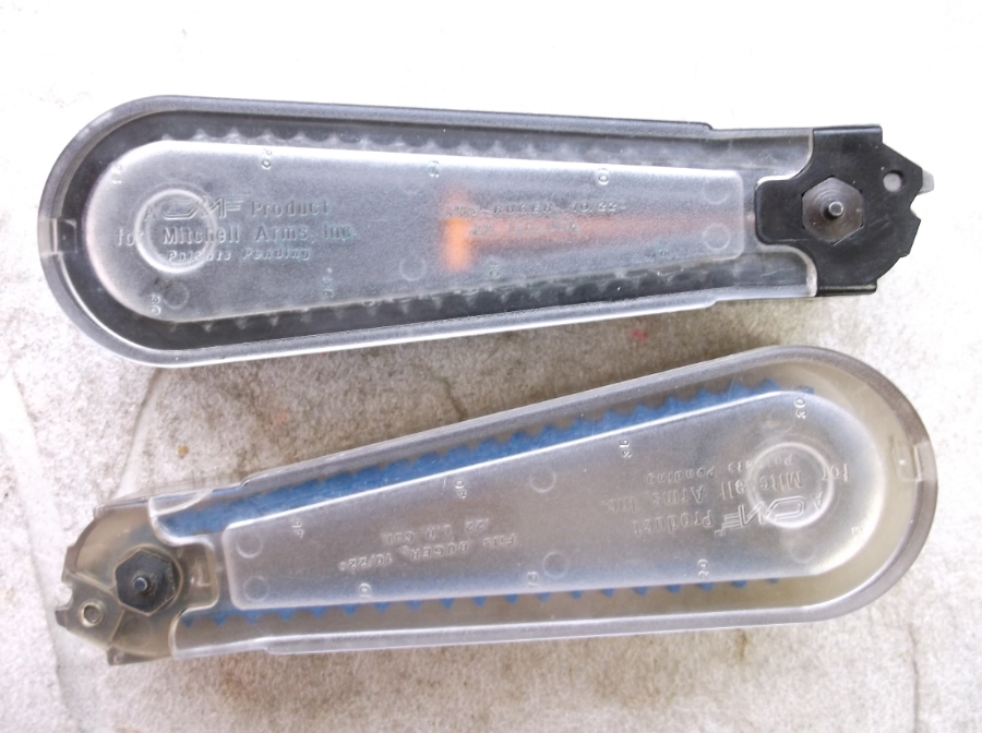 Two Mitchell Arms Teardrop 50 Round 10/22 Ruger Magazines .22 Lr For ...
