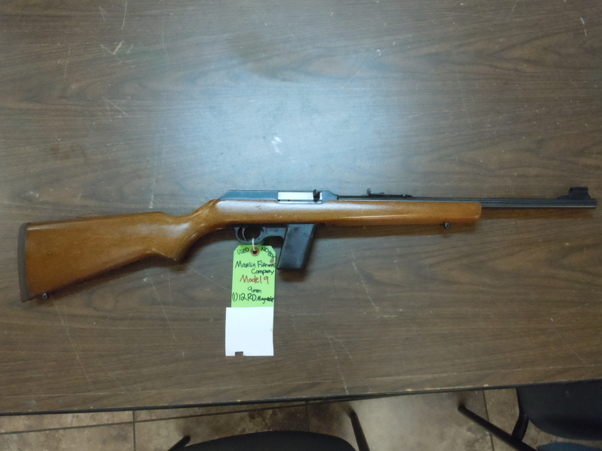 Marlin Model 9 Camp Carbine One 12 Round Magazine 16 1/2" Barrel (C2044 ...