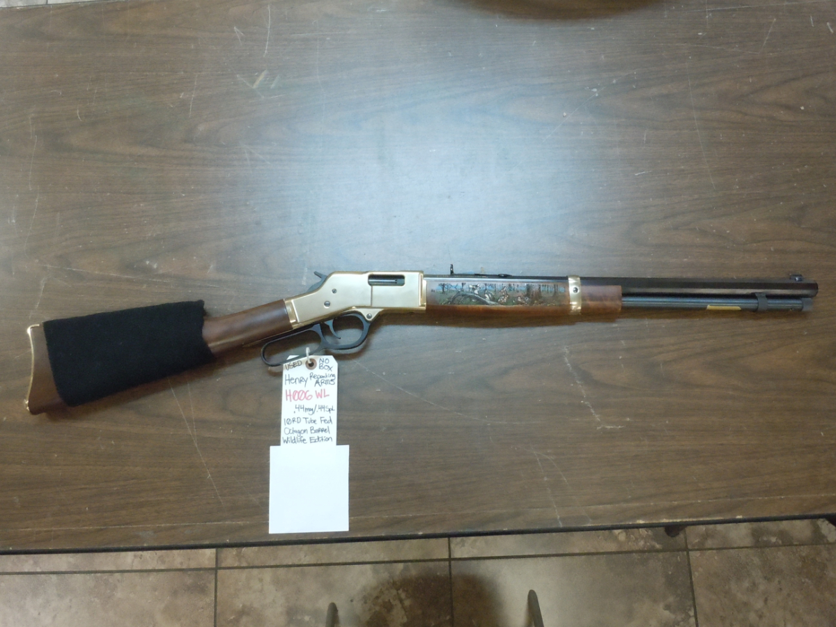 Henry Model Big Boy Wildlife II H006WL Brass Receiver 20