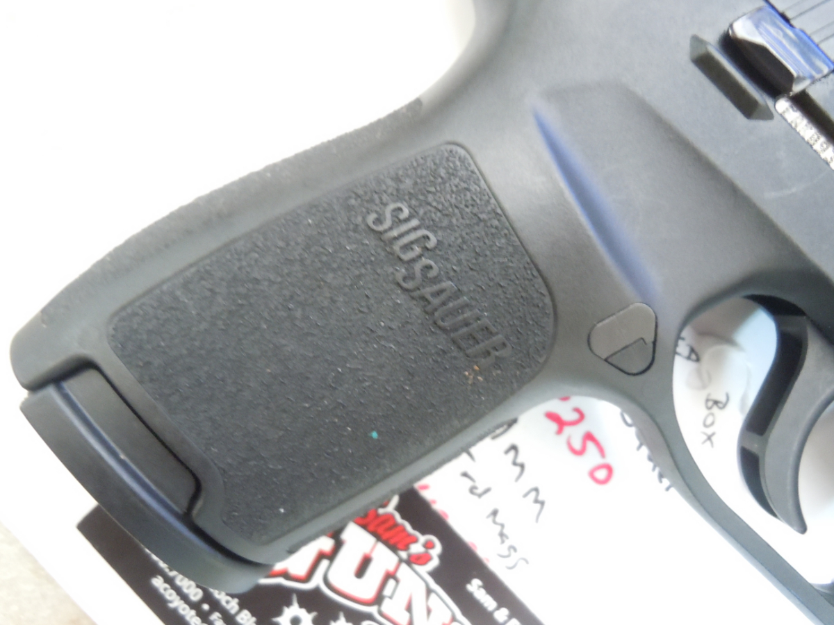 Sig Sauer Model P250 Original Box, Manual, Lock, And Two 15 Round ...