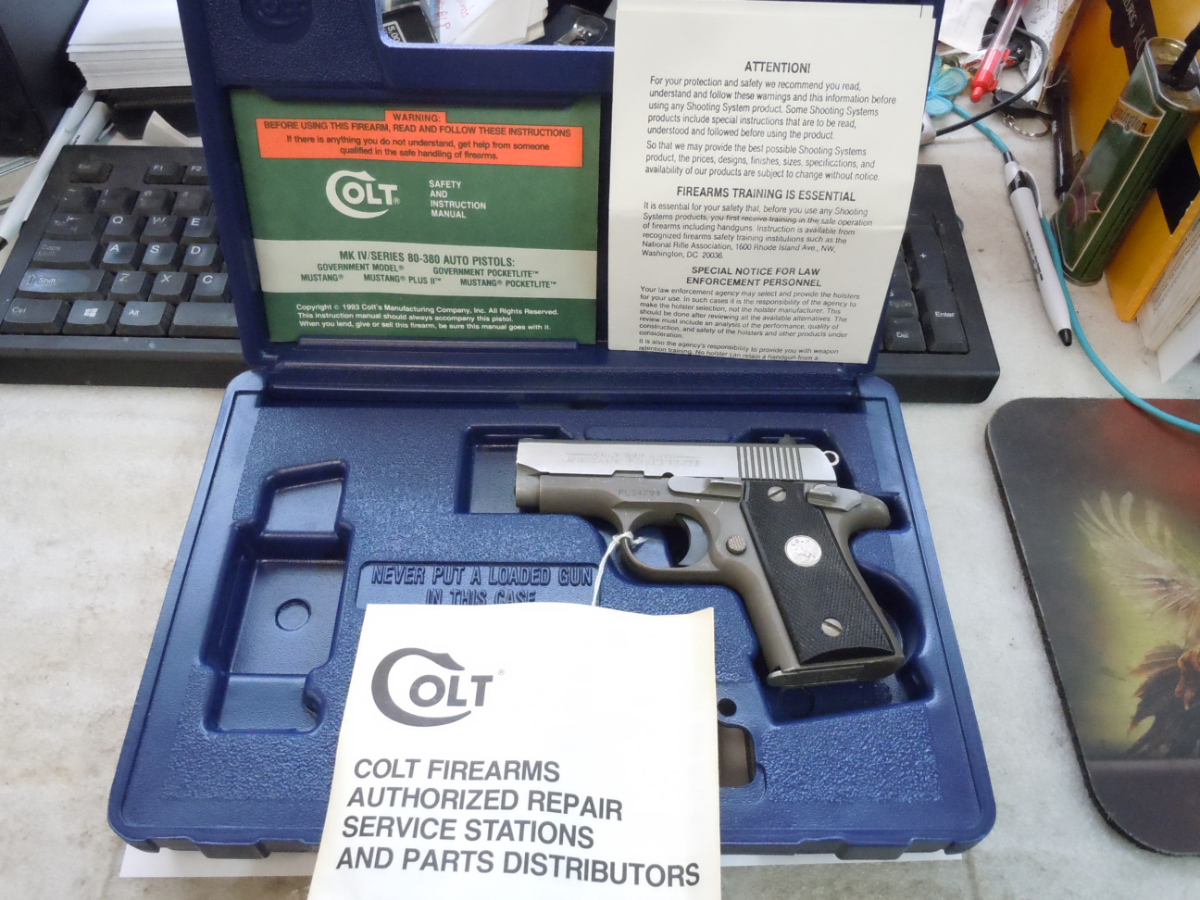 Colt Mustang Pocketlite (Duplicate) (Dup) (Dup) (C2970-21) (Dup) (Dup ...