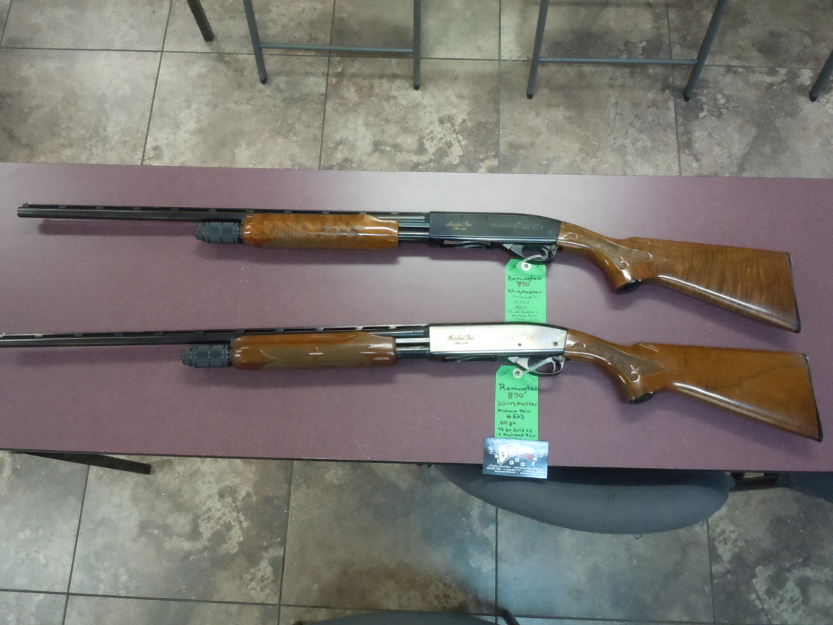 Remington Matched Pair Model Skeet 870 #523 (Duplicate) (Dup) (Dup ...