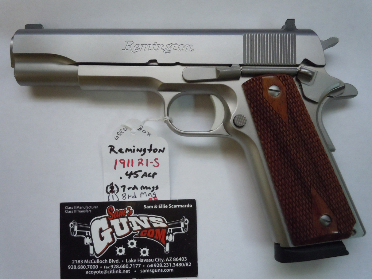 Remington Model R1s Original Hard Case, Stainless, One 7 & (Duplicate ...