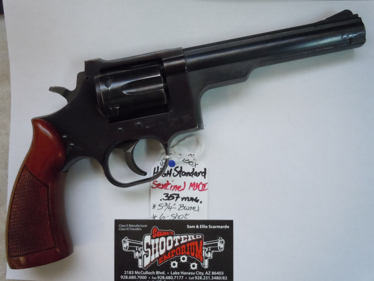 Sentinel Mark Ii 5 3/4" Barrel 6-Shot Fixed Sights Produced By Dan ...