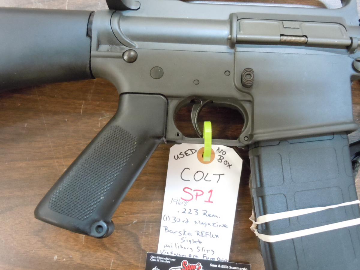Colt AR-15 SP1 (R6000) Pre Ban Serial # SP10,8XX No forward assist ...