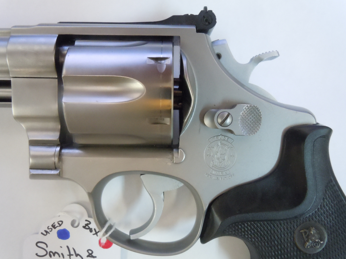 Pictures: Smith & Wesson Model 625 stainless 5" Barrel 6 full moon ...