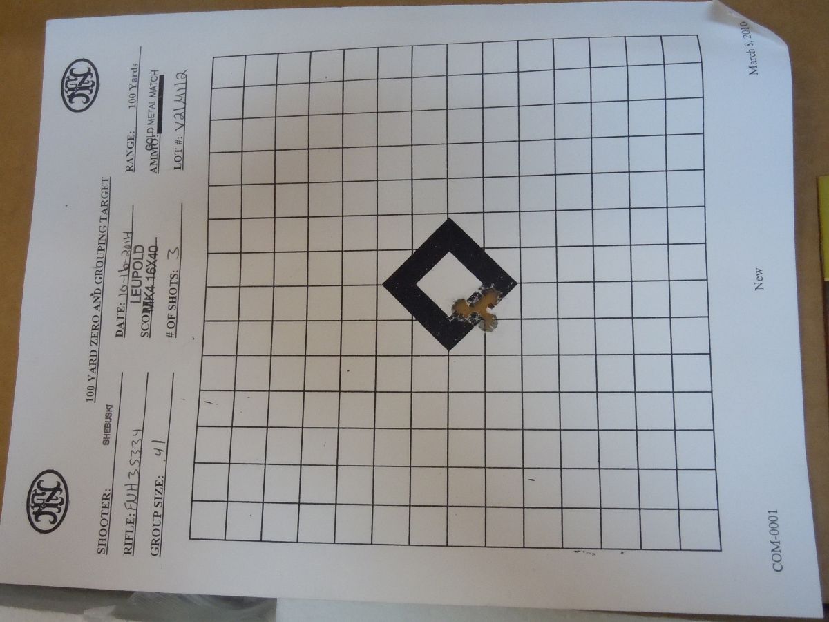 FN Model SPR A5M XP Police Special (C0343-19) one 5 round magazine .308 ...