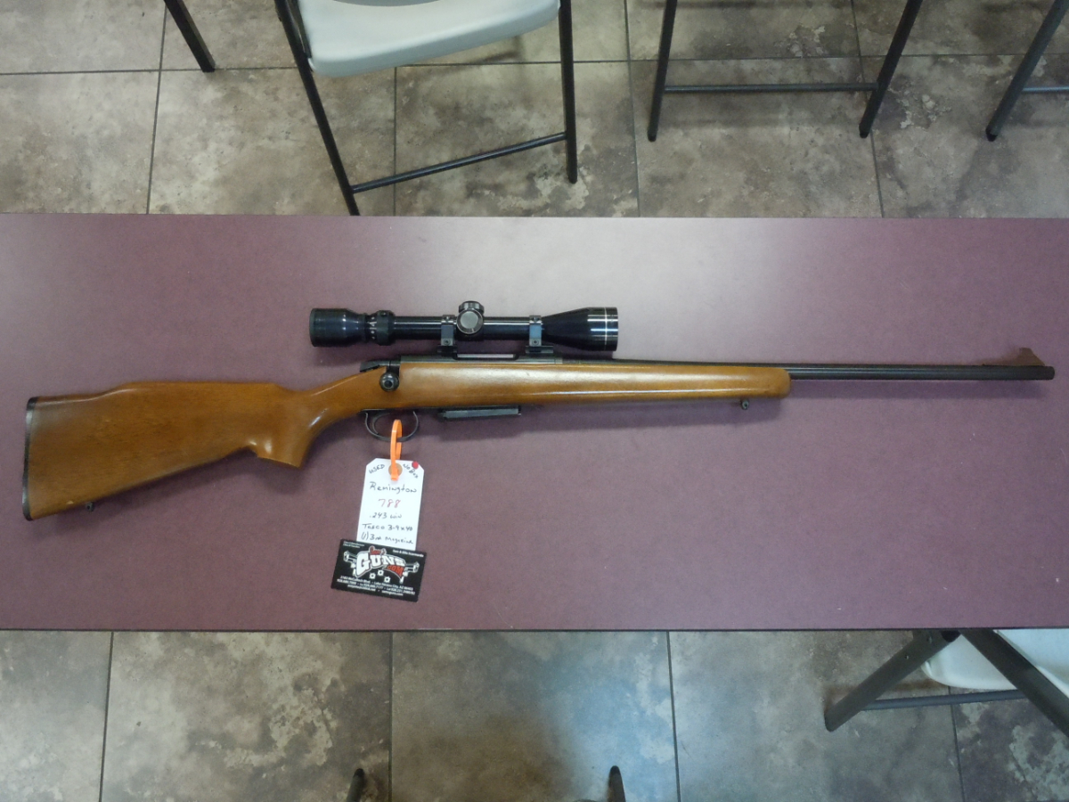 Remington Model 788 One 3 Round Magazine Tasco Made In Japan 3-9x40 ...