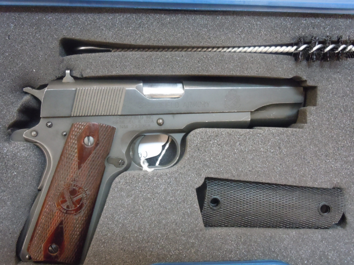 Springfield Armory Model 1911-A1 Mil-Spec Package Original Hard Case ...