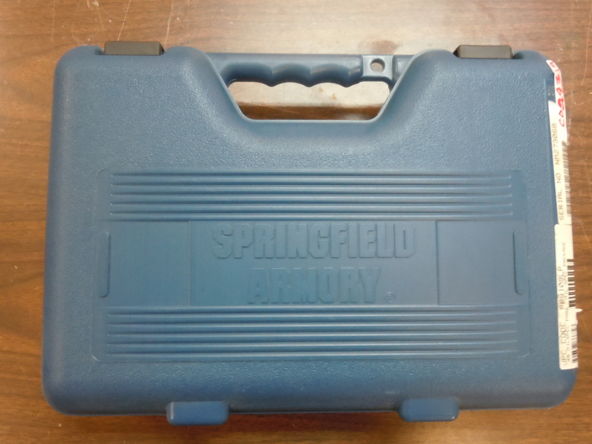 Springfield Armory Model 1911-A1 Mil-Spec Package Original Hard Case ...