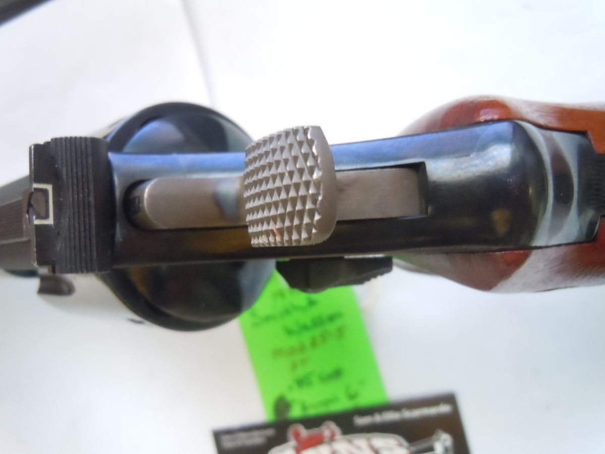 Smith & Wesson Model 25-5 2-T red front ramp & adjustable rear sights ...