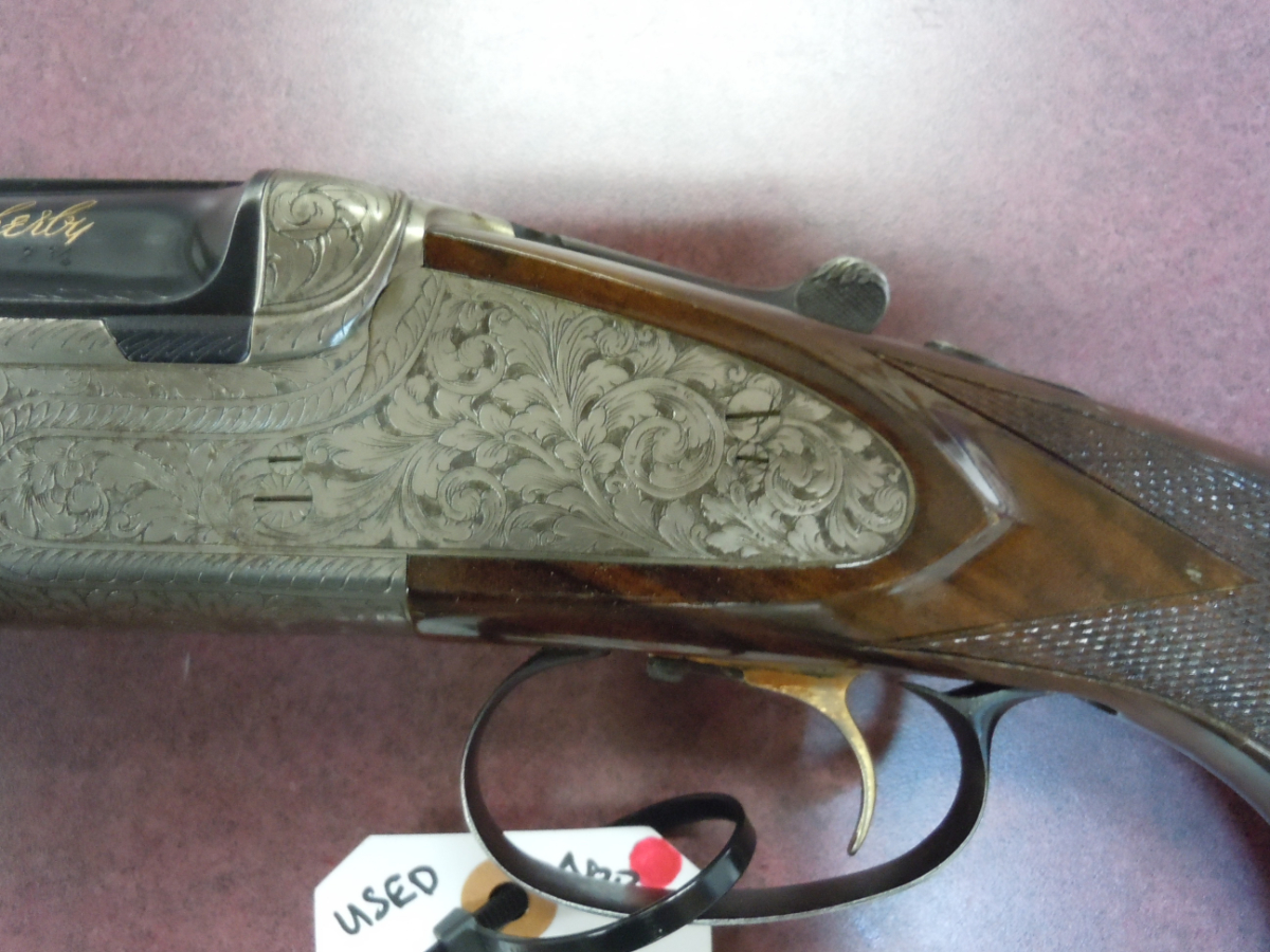 Weatherby Model Regency 28" Vr Barrels With Center Bead Highly Engraved ...