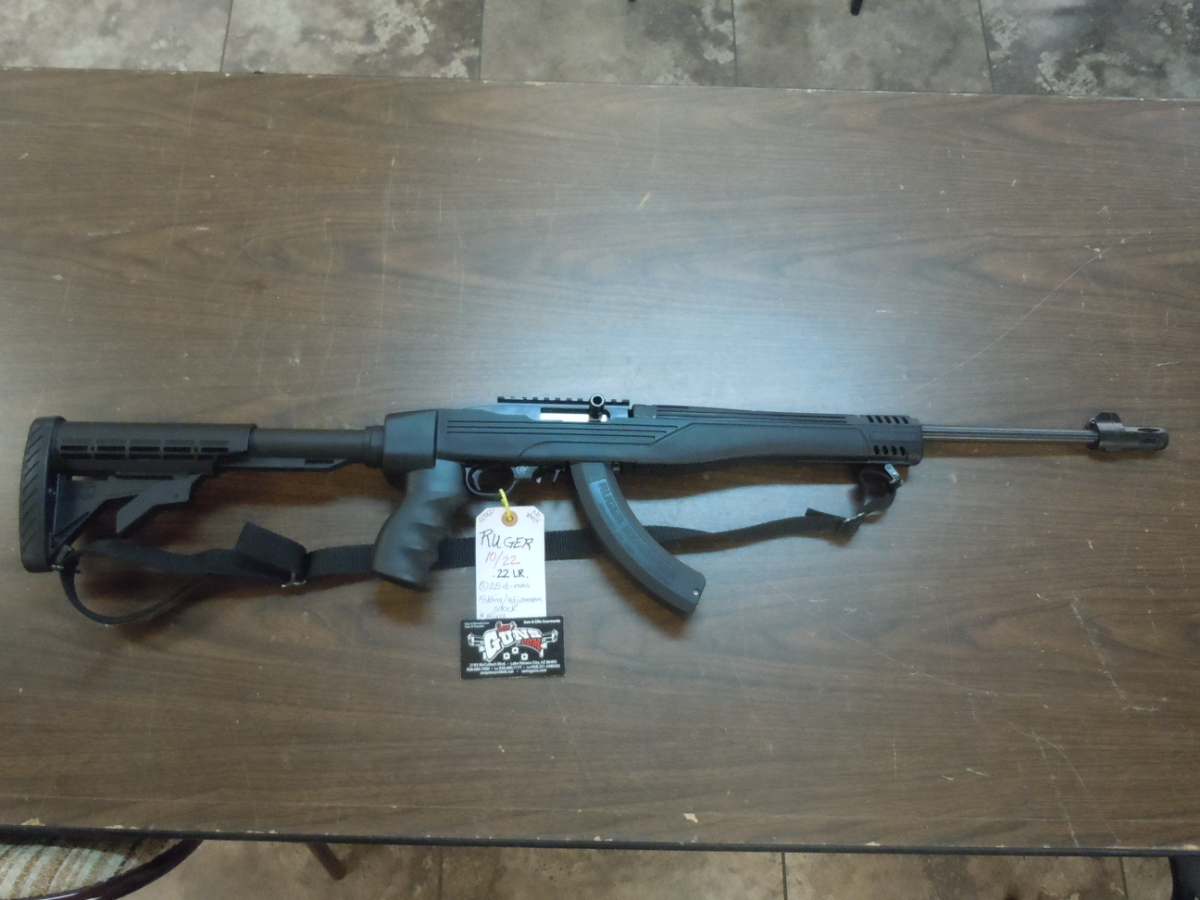 Sturm Ruger 10-22 One 25 Bx-25 Magazine With Ati Folding 5 Position ...