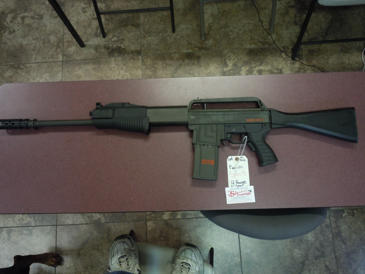 Franchi Model SPAS 15 Semi or Pump Italian Made Importer F.I.E. (B9443-19)