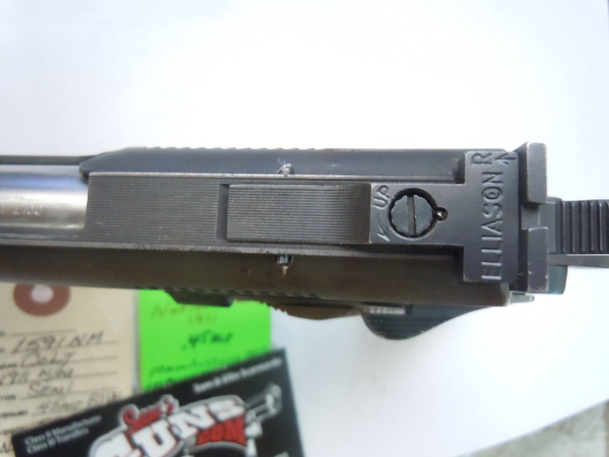Colt Model 1911 National Match Dated 1957 Wilde Springs Skeleton ...