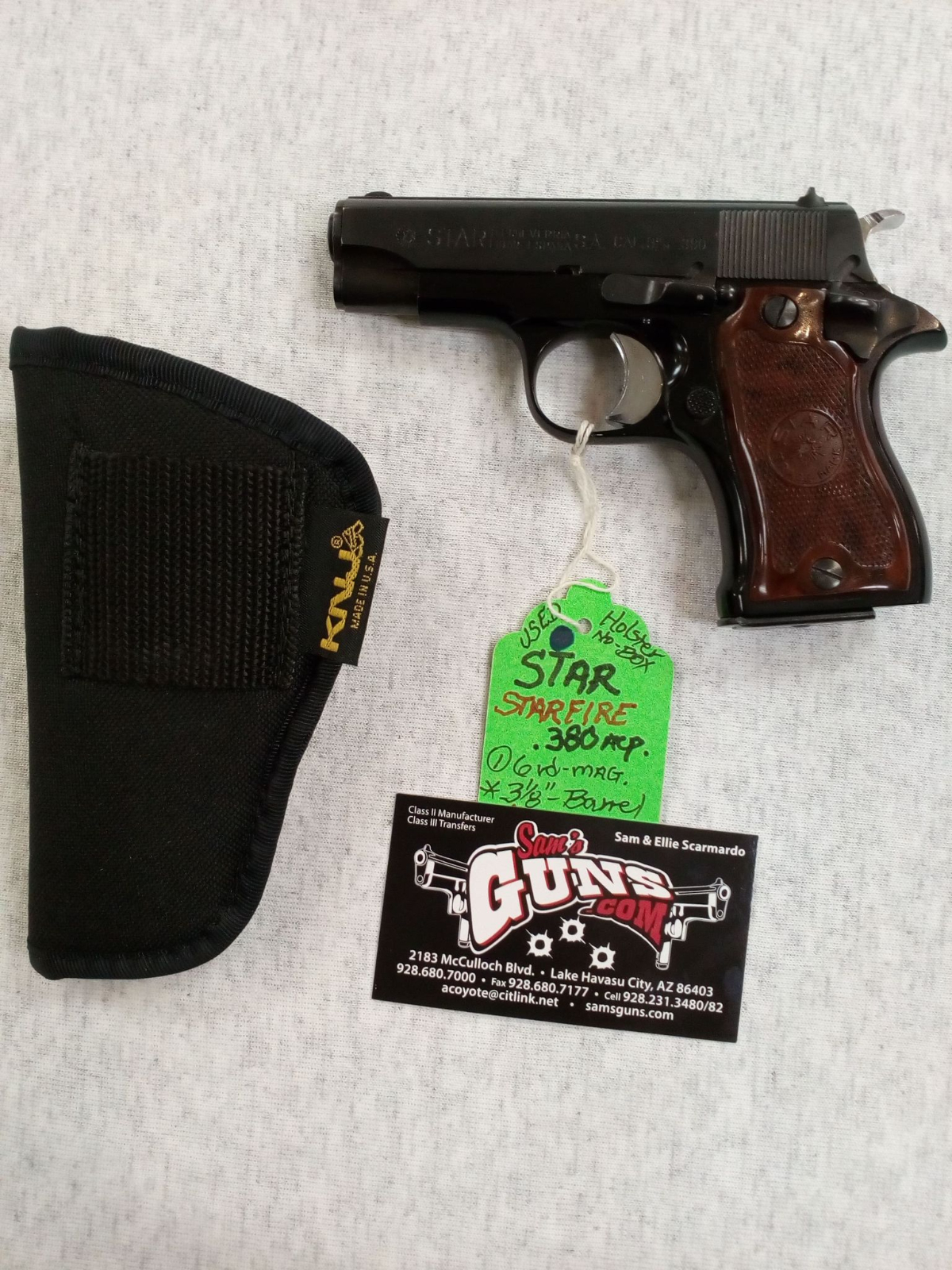 High Standard Star Model Starfire W/ One 6-Round Mag & 3 1/8" Barrel ...