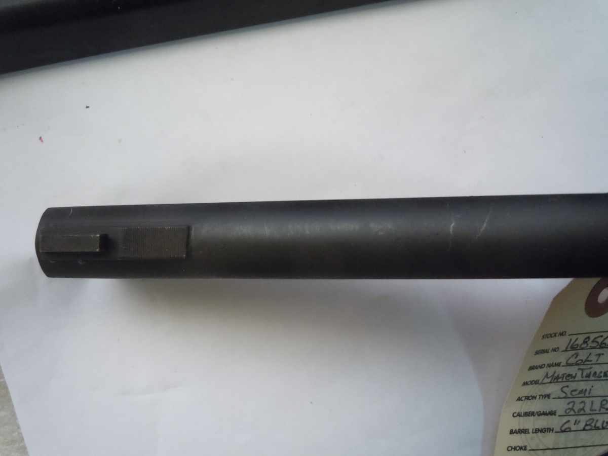 Pictures: Colt Woodsman Match Target 3rd Series Dated 1956 One 10 round ...